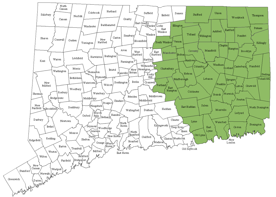 Service Area - American Landscape and Lawn Science | North Franklin CT